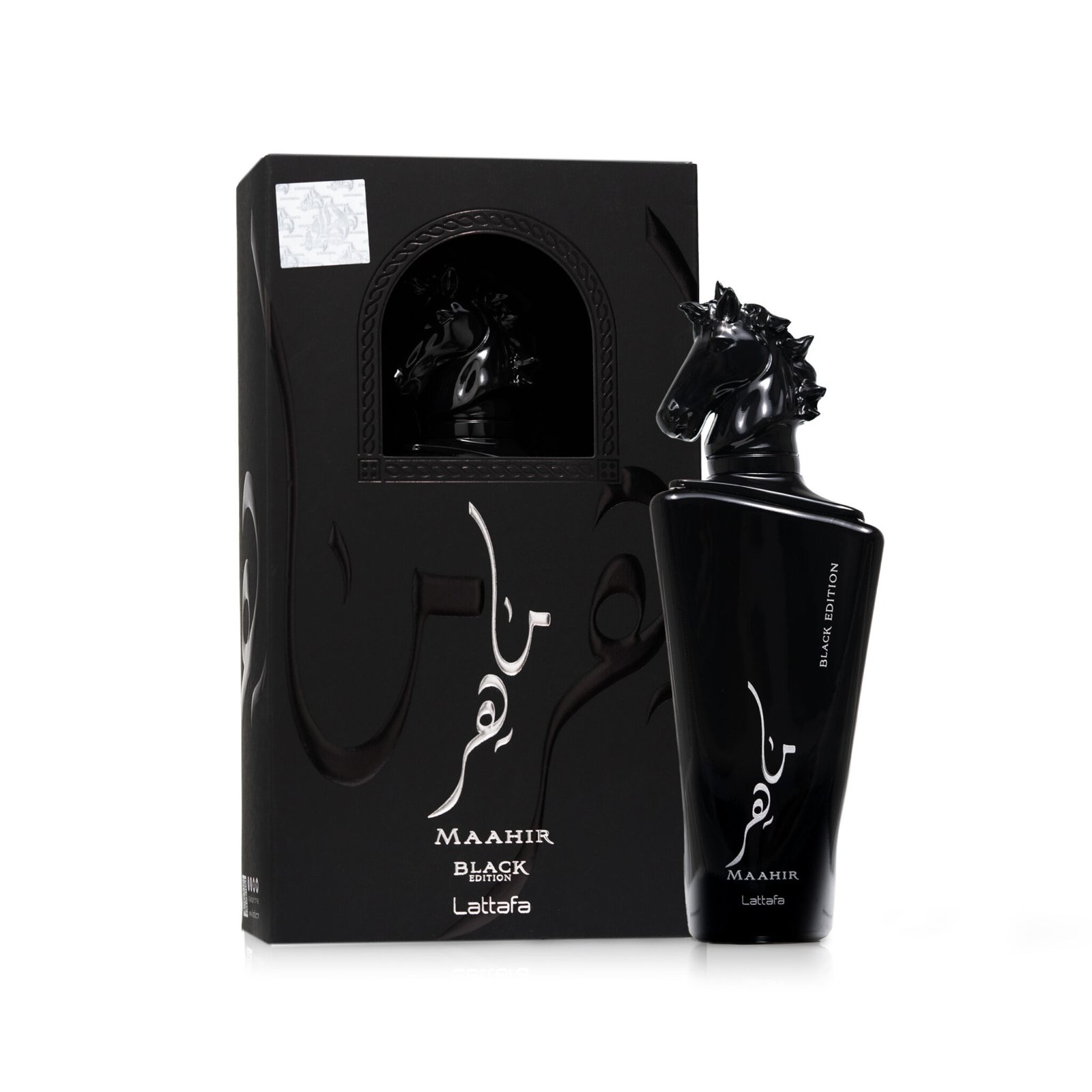 Maahir Black Edition Lattafa | Haibah Fragrances